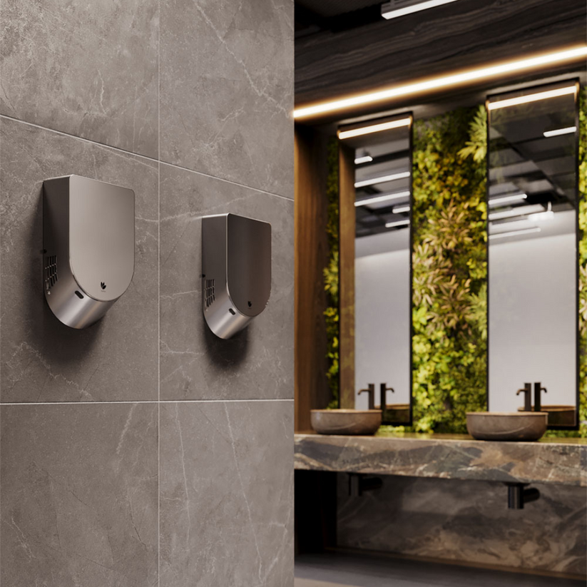 Infinity Hand Dryer | Dryflow | High Speed, Low Noise, Slim, Eco