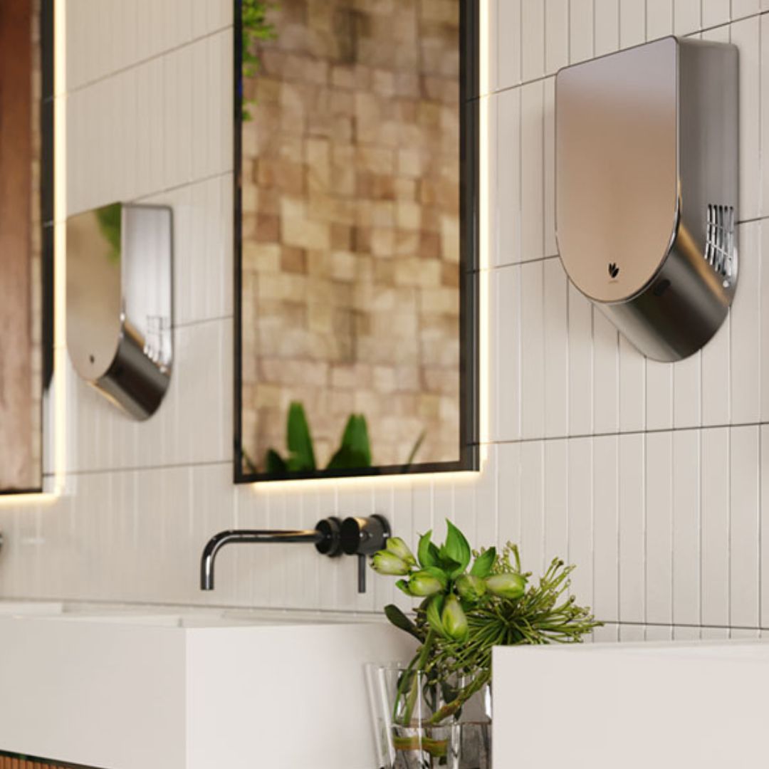 Infinity Hand Dryer | Dryflow | High Speed, Low Noise, Slim, Eco