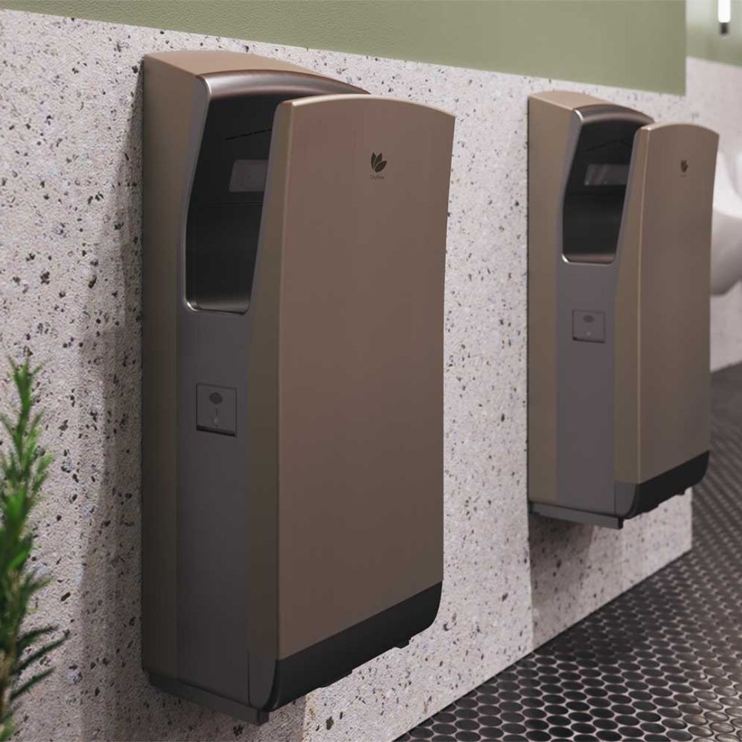 SteelForce Hand Dryer | Dryflow | Stainless Steel Blade Style Dryer