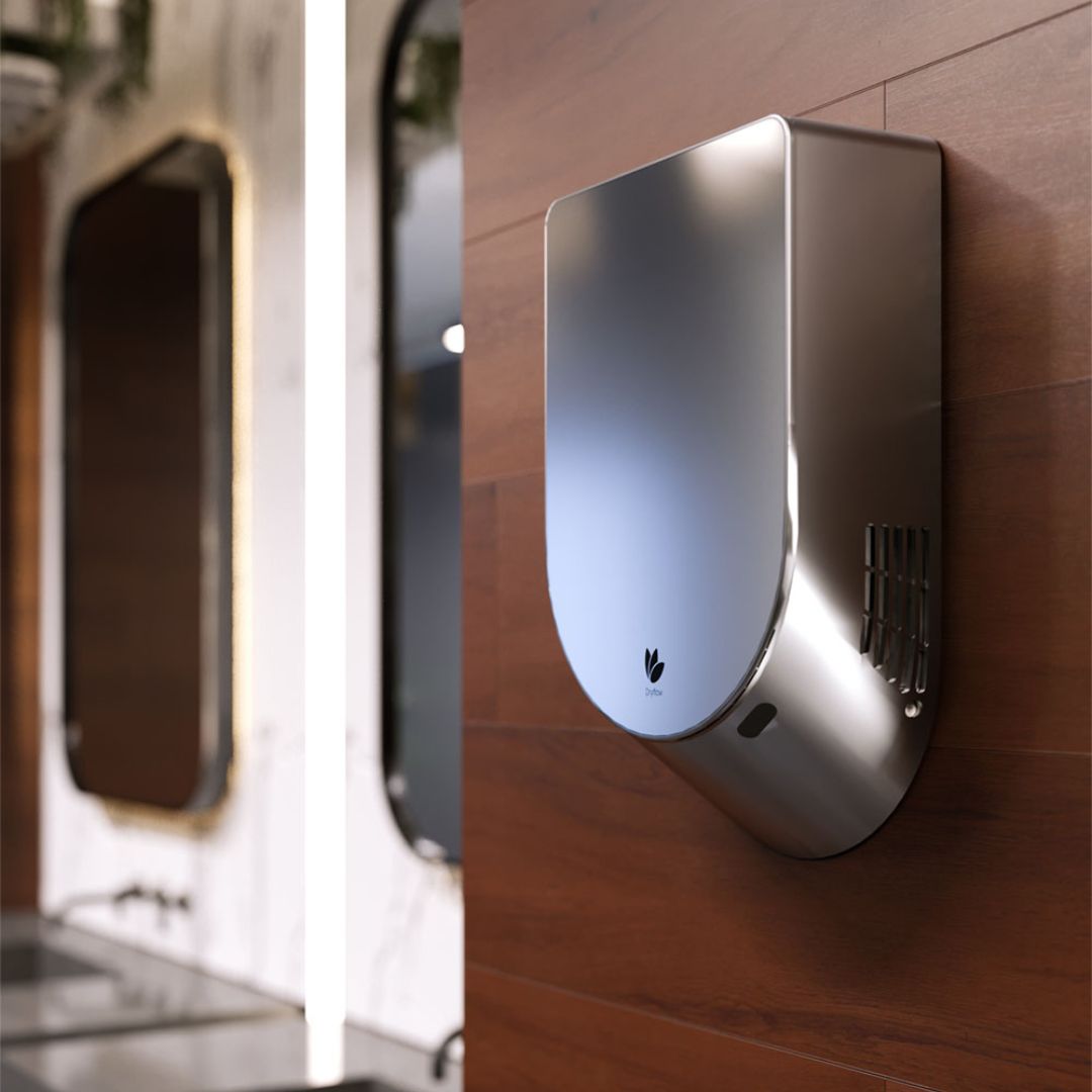 Infinity Hand Dryer | Dryflow | High Speed, Low Noise, Slim, Eco